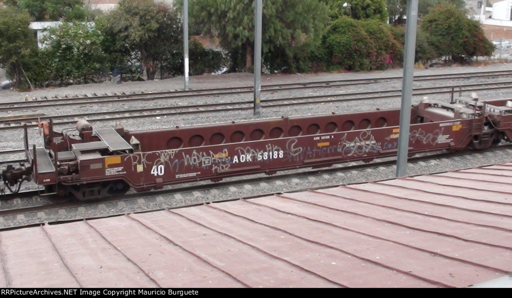 AOK 40' Double stack car